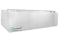 HOODMART TYPE 2 Heat and Fume Hood SYSTEM W/ MAKE-UP AIR 11' x 48"