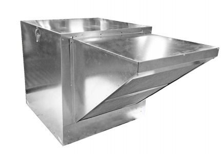 HOODMART TYPE 2 Heat and Fume Hood SYSTEM W/ MAKE-UP AIR 6' x 48"