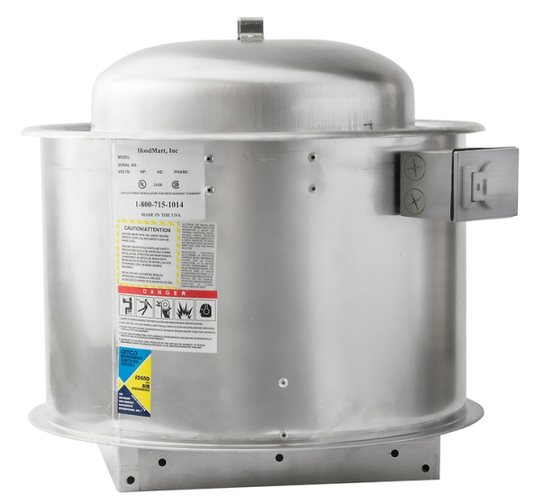 HoodMart Restaurant Low Proximity Backshelf Hood System 20' x 23"