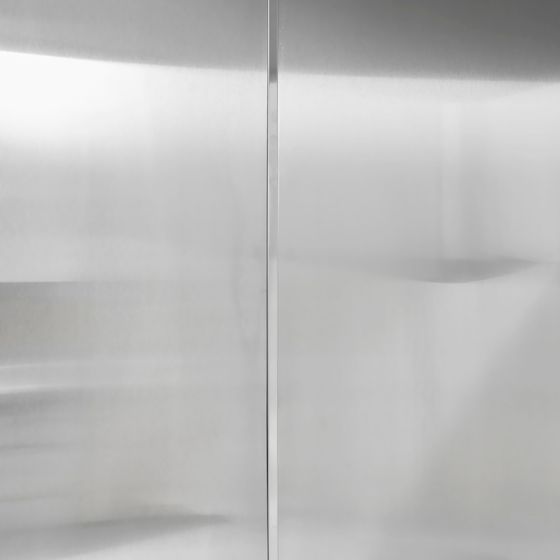 Stainless Insulated Wall Panel 44" L x 119" H x 1" W | HoodMart