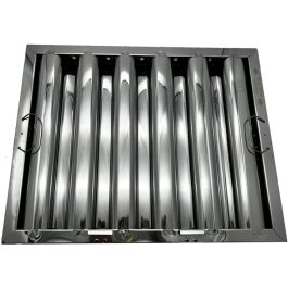 Stainless Steel Commercial Hood Baffle Grease Filter, 16-inch x 20-inch ...
