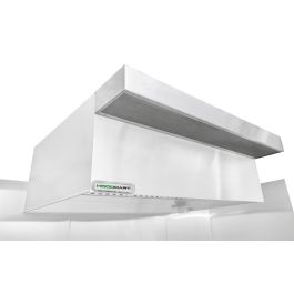 Restaurant Hood System w/ PSP Makeup-Air 5'x48"