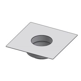 12" Diameter Grease Duct Fan Plate Adapter - End