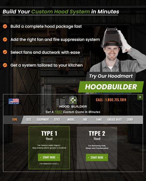 HoodMart | Commercial Range Hoods, Exhaust and Vents