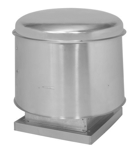 Belt Drive Down blast Exhaust Fan 3000 CFM, 1428 RPM, 1PH