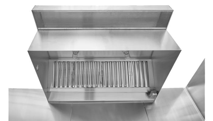 HoodMart Restaurant Hood System w/ PSP Makeup-Air