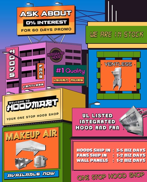 HoodMart | Commercial Range Hoods, Exhaust and Vents